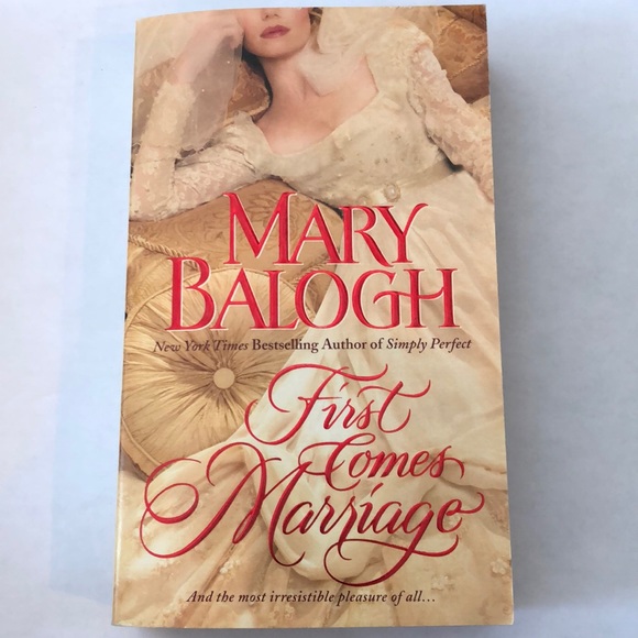 Other | 5 For 15 First Comes Marriage By Mary Balogh Book | Poshmark